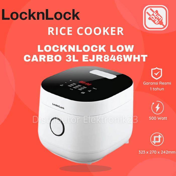 Jual Rice Cooker Lock N Lock Locknlock Low Carbo Less Sugar Digital 3 ...