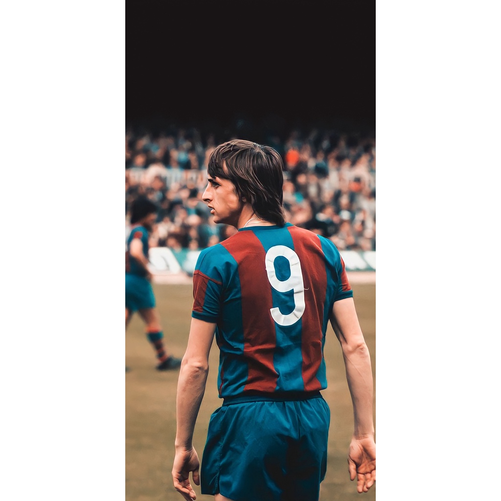 Jual POSTER BOLA JOHAN CRUYFF (BISA CUSTOM GAMBAR) | Shopee Indonesia