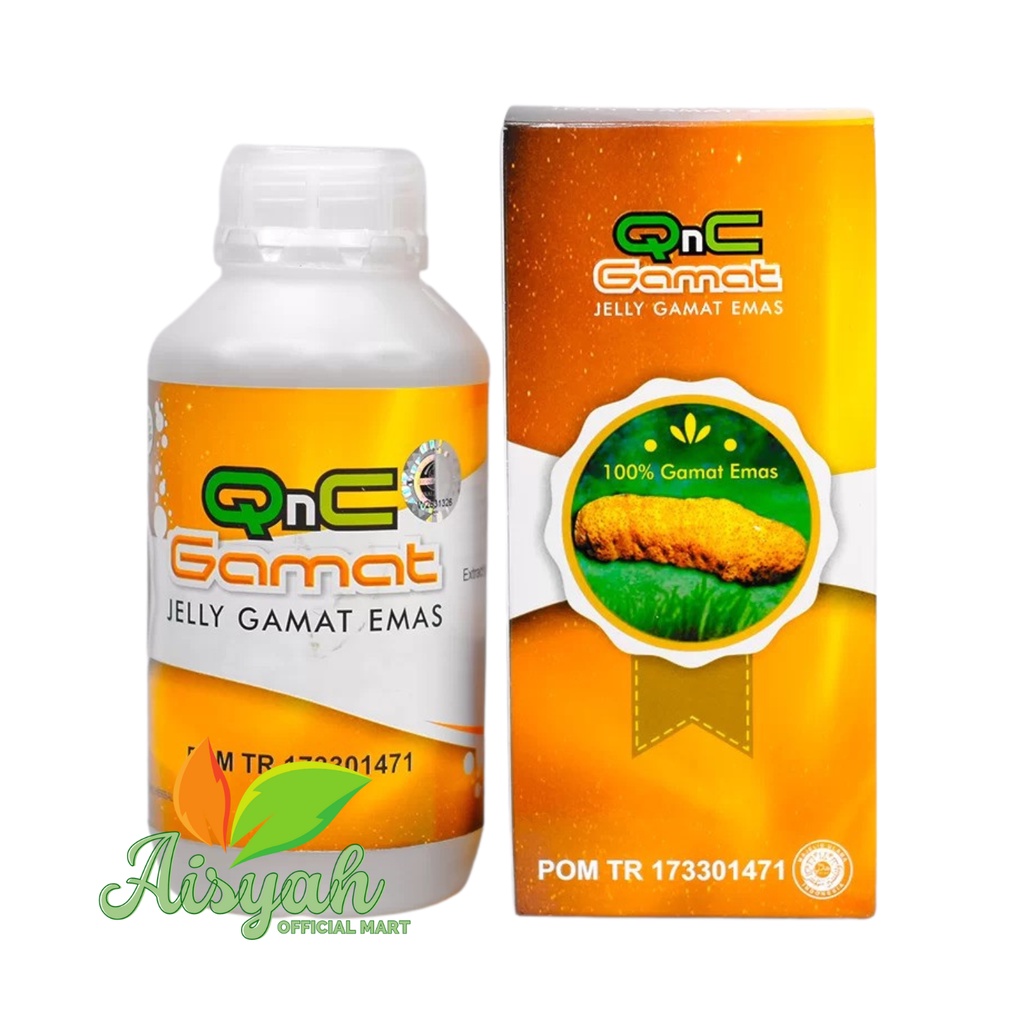 Jual QnC Jelly Gamat Emas Asli 100% - Ekstrak Teripang Emas Laut ...
