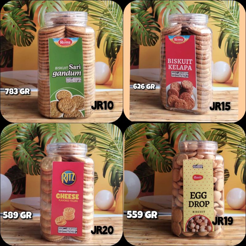 Jual Cemilan / Snack / Lebaran / Viral / Toples Jerapah / Sari Gandum ...