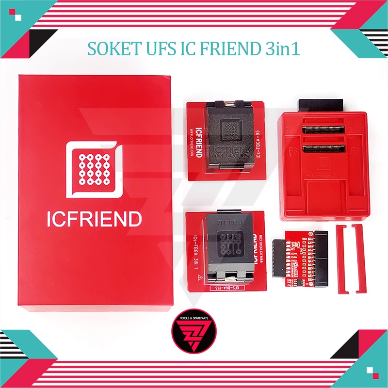 Jual SOKET IC FRIEND UFS 3IN1 New Model 2022 / Socket UFS 3in1 Model ...