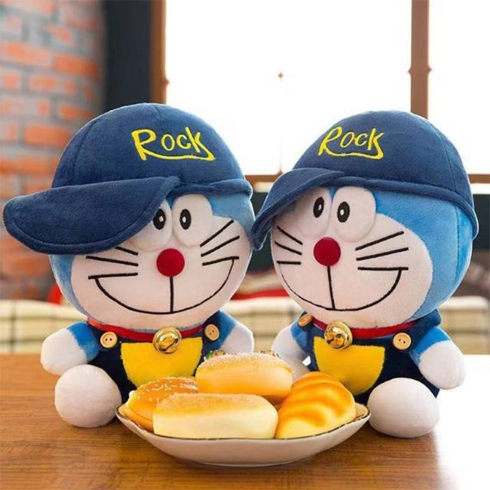 Jual Boneka Doraemon Topi Import Ukuran 30 cm Lucu dan Imut | Shopee ...