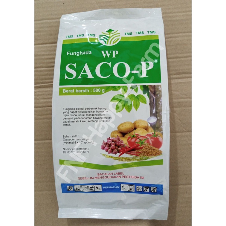 Jual Saco-P kemasan 500gr Fungisida Biologi Trichoderma Koningii ...