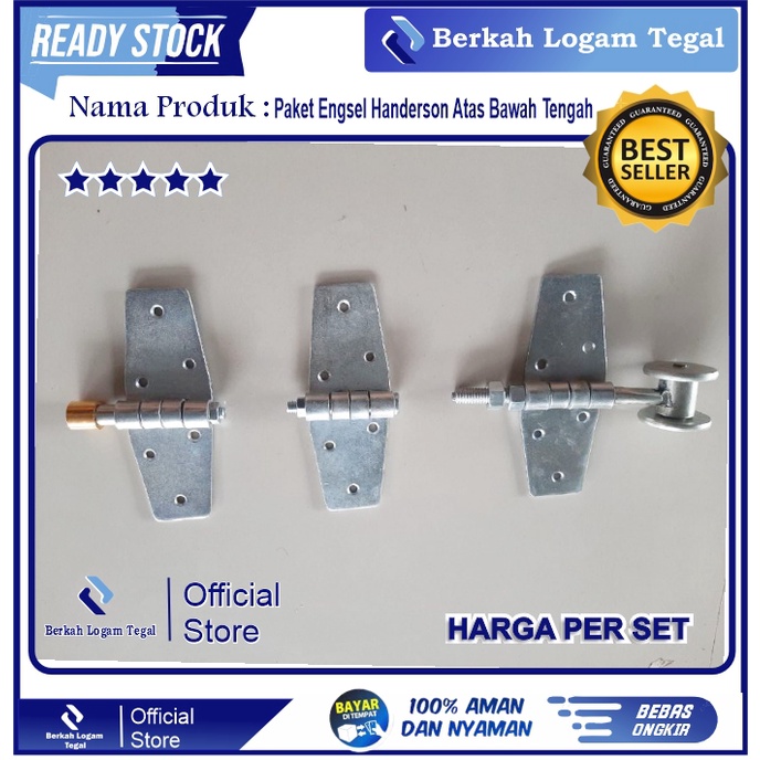 Jual Engsel Roda Atas Tengah Bawah Kupu Handerson Rel Besar Satu Set ...