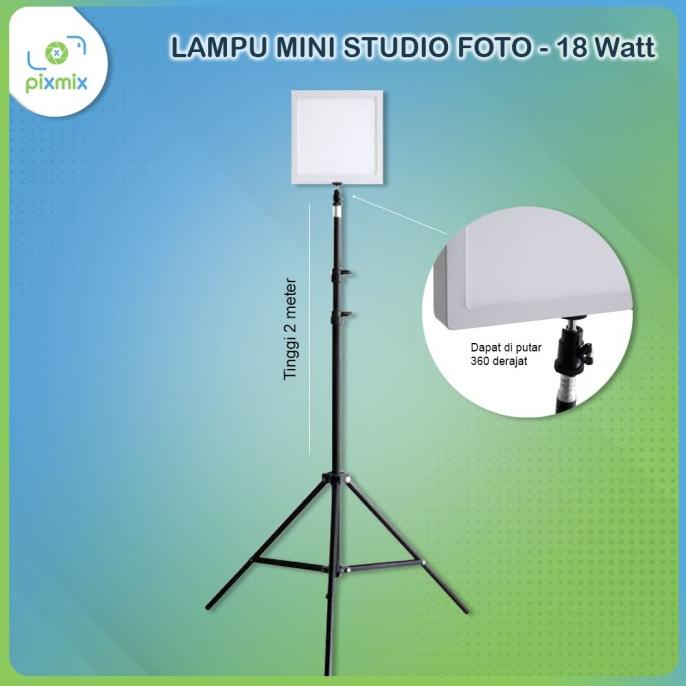 Jual LAMPU MINI STUDIO FOTO - 18 WATT | Shopee Indonesia