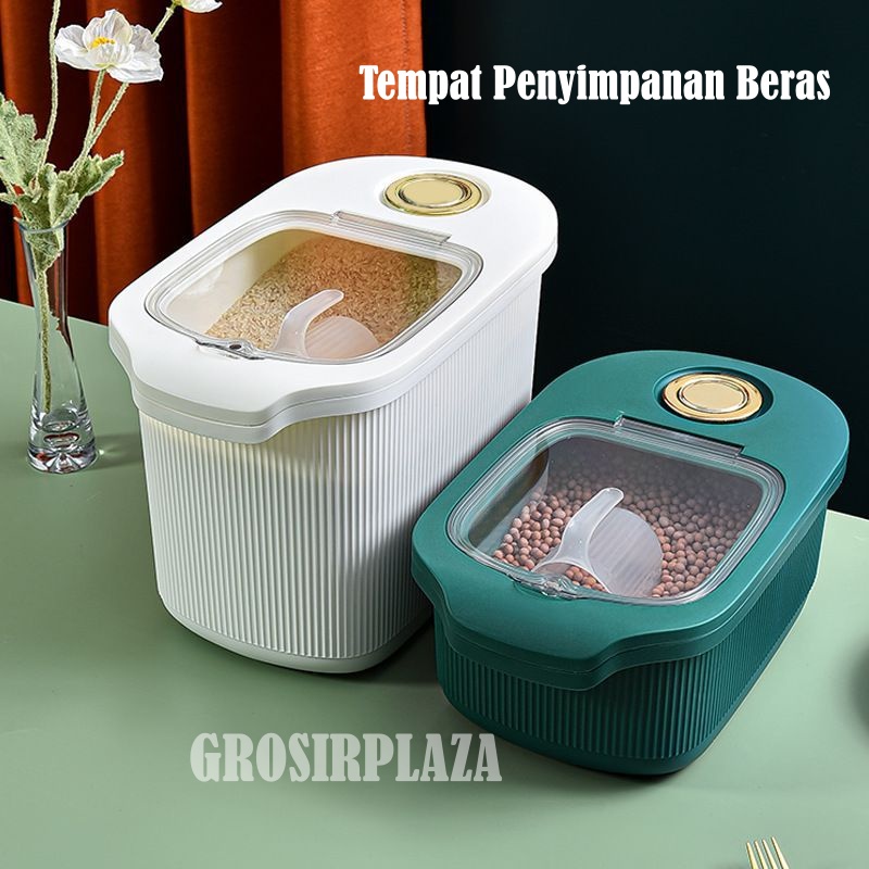 Jual Tempat Penyimpanan Beras 5kg Rice Container Grains Container Rice ...