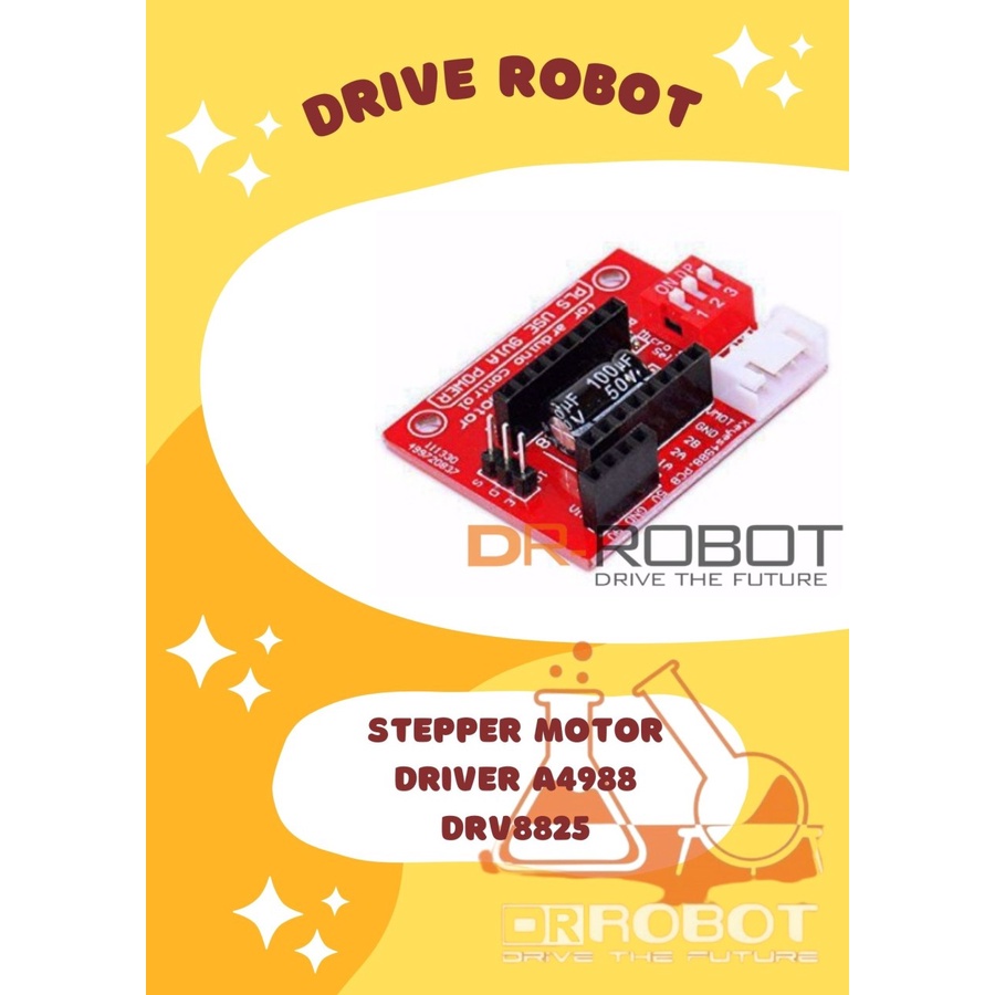 Jual Stepper Motor Driver Expansion Board A4988 DRV8825 V1.1 3D Printer ...