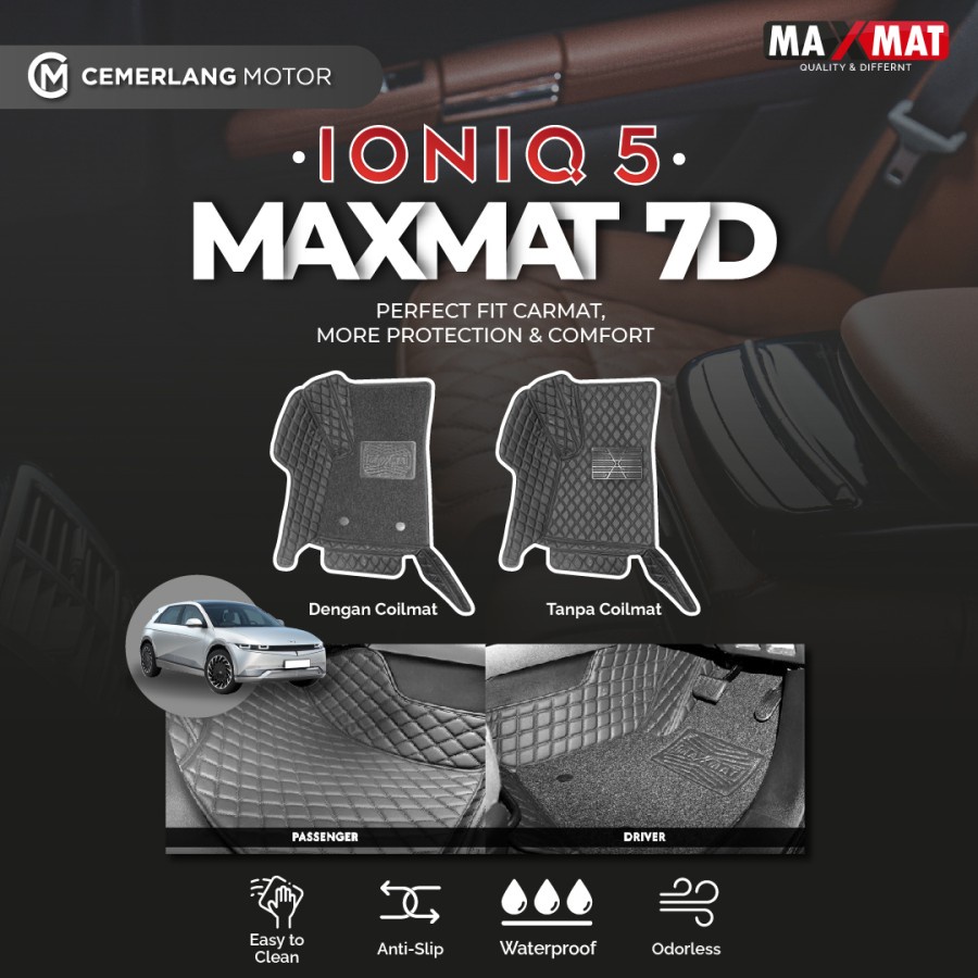 Jual Karpet Mobil 7D HYUNDAI IONIQ 5 MAXMAT Otoproject | Shopee Indonesia