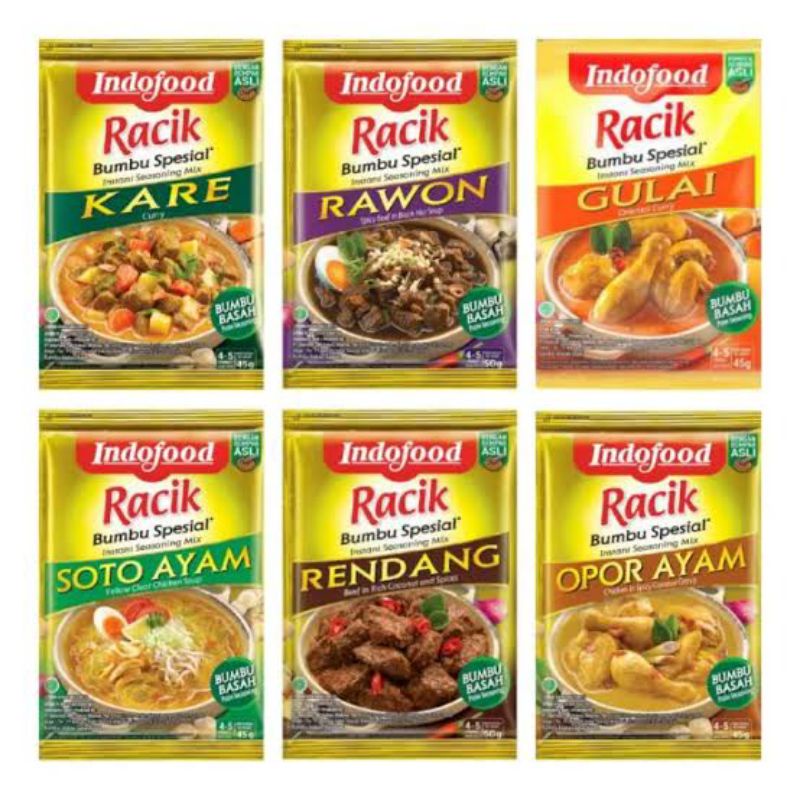 Jual BUMBU INDOFOOD All Variant (kemasan baru) | Shopee Indonesia