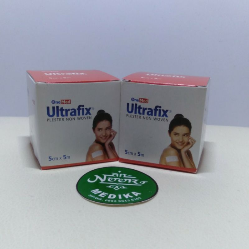 Jual Ultrafix 5 cm x 5 m Hipafix Plester Luka Plester Medis OneMed ...