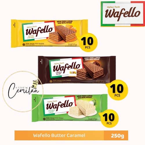 Jual Wafer Wafello (1 Renceng isi 10pcs) | Shopee Indonesia