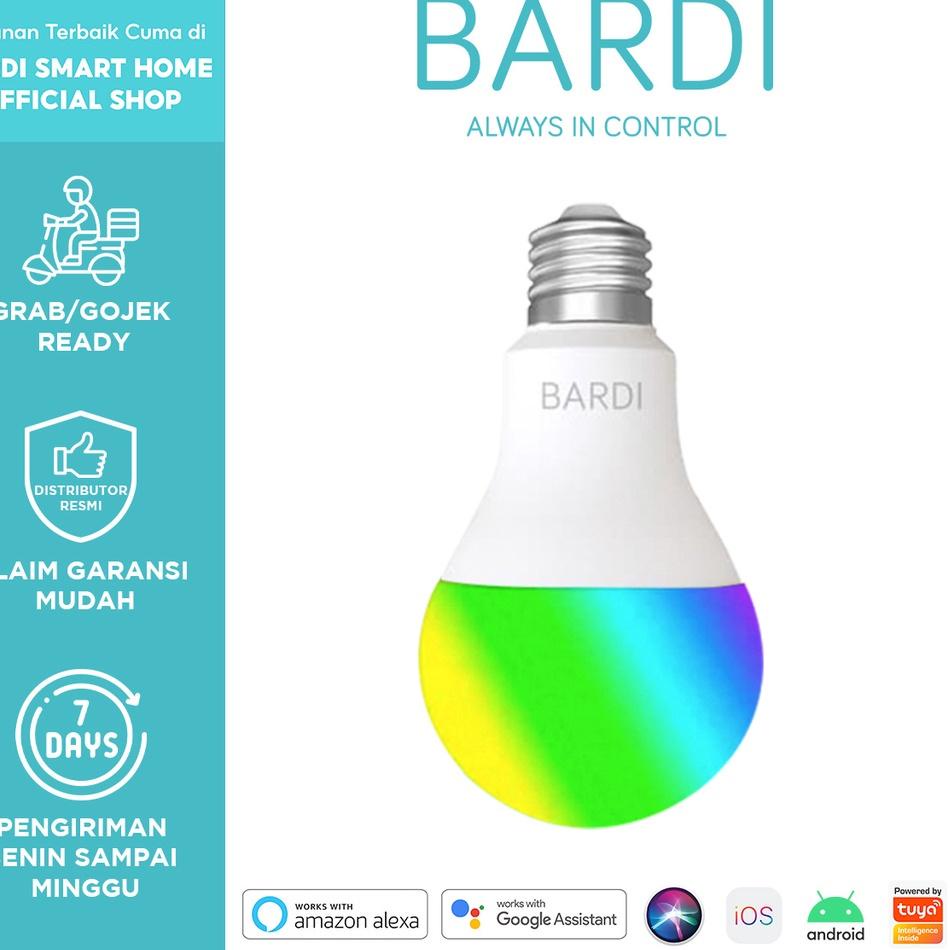 Jual Murah Viral BARDI Smart LIGHT BULB RGBWW 12W Wifi Wireless IoT ...