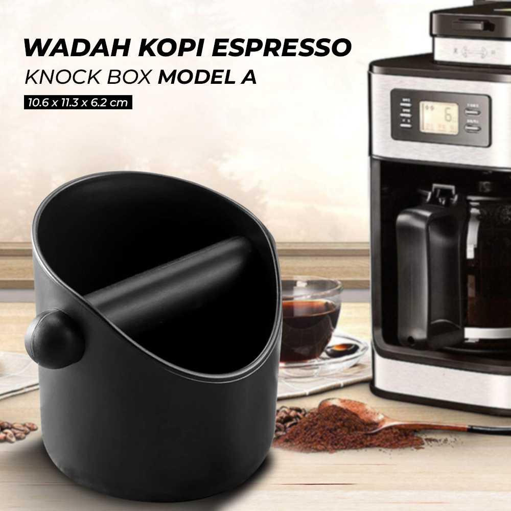 Jual Box Wadah Kopi Espresso Knock Box Model A-EA02682 Hitam Aksesoris ...