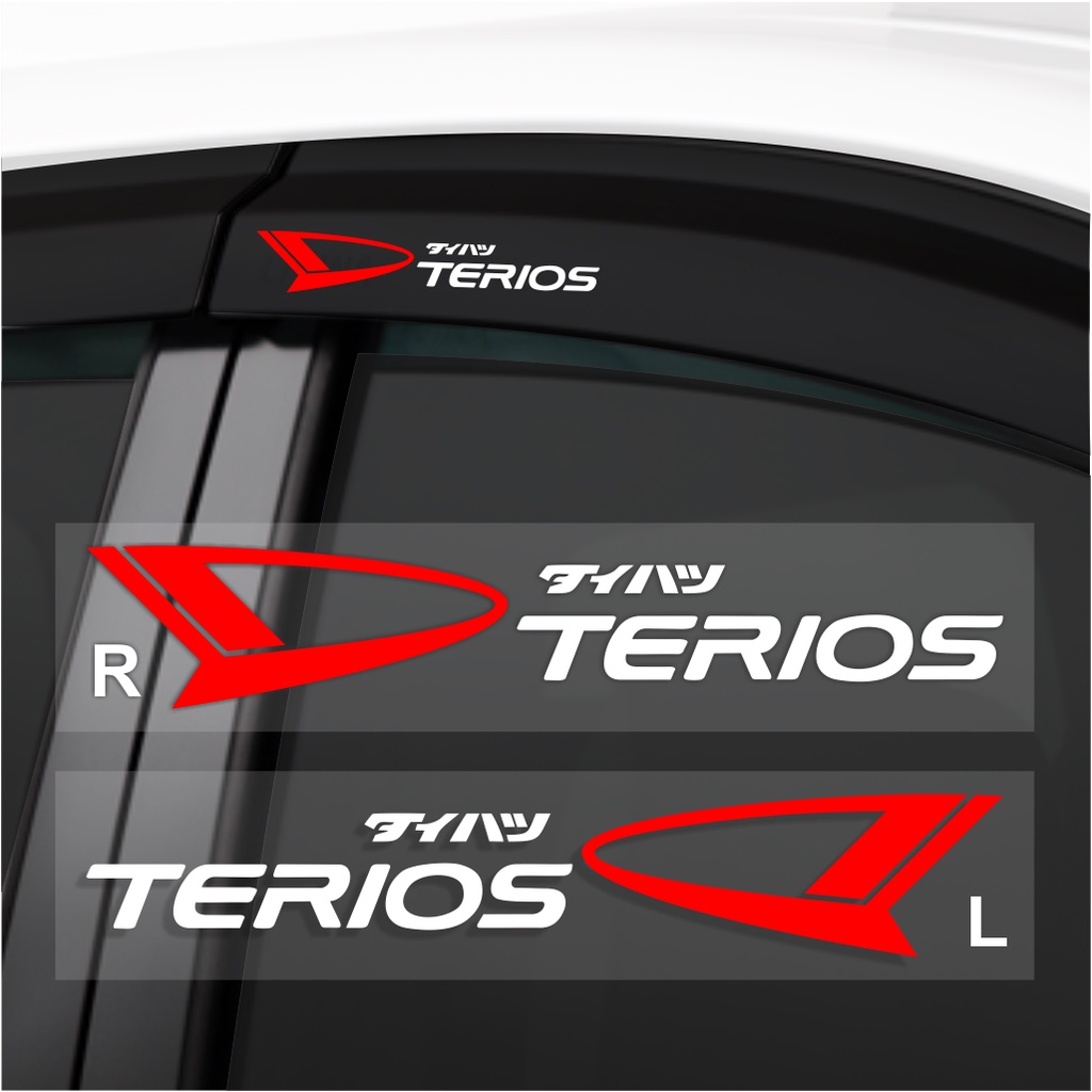 Jual Stiker Daihatsu Terios Untuk Variasi Talang Air | Shopee Indonesia