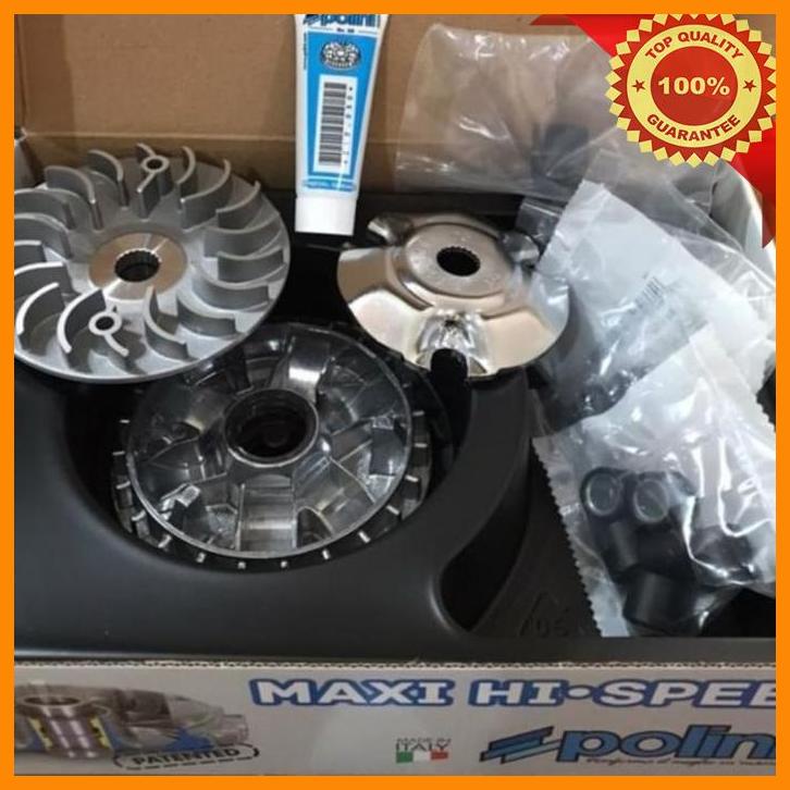 Jual (BARAS) variator kit polini vespa sprint primavera iget high speed ...