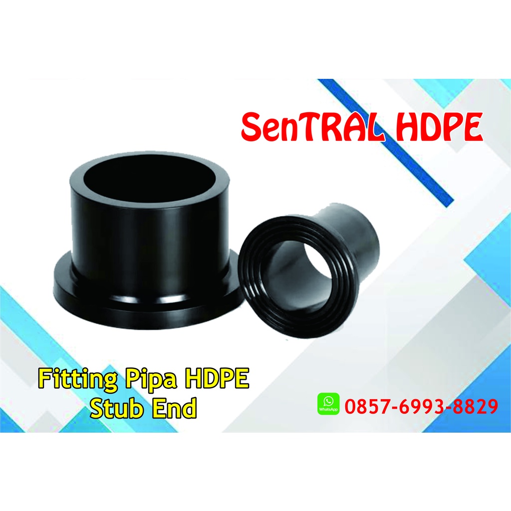 Jual Fitting pipa HDPE Stub End 8 inch (200mm) | Shopee Indonesia