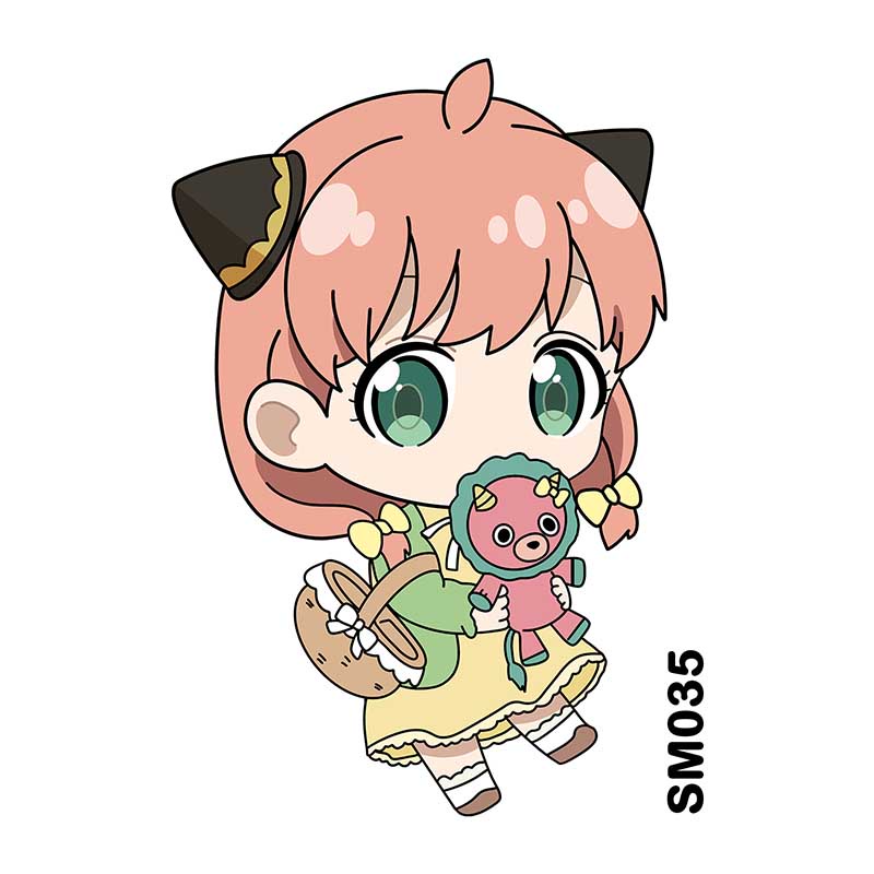 Jual STIKER KARAKTER ANIME ANYA FORGER SPY X FAMILY LOID YOR ONE PIECE ...