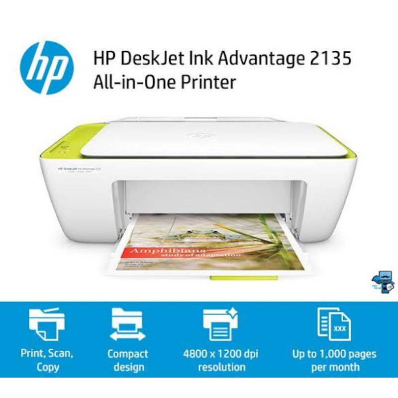 Jual Printer HP Deskjet 2135 Ink Advantadge All-In-One | Printer hp ...