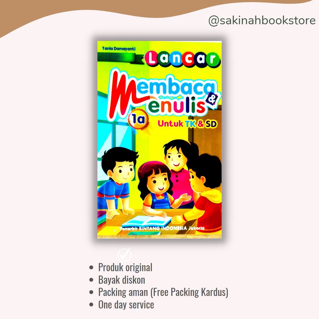 Jual Buku Membaca Menulis Anak Tk/Belajar Membaca Menulis/Buku Anak ...