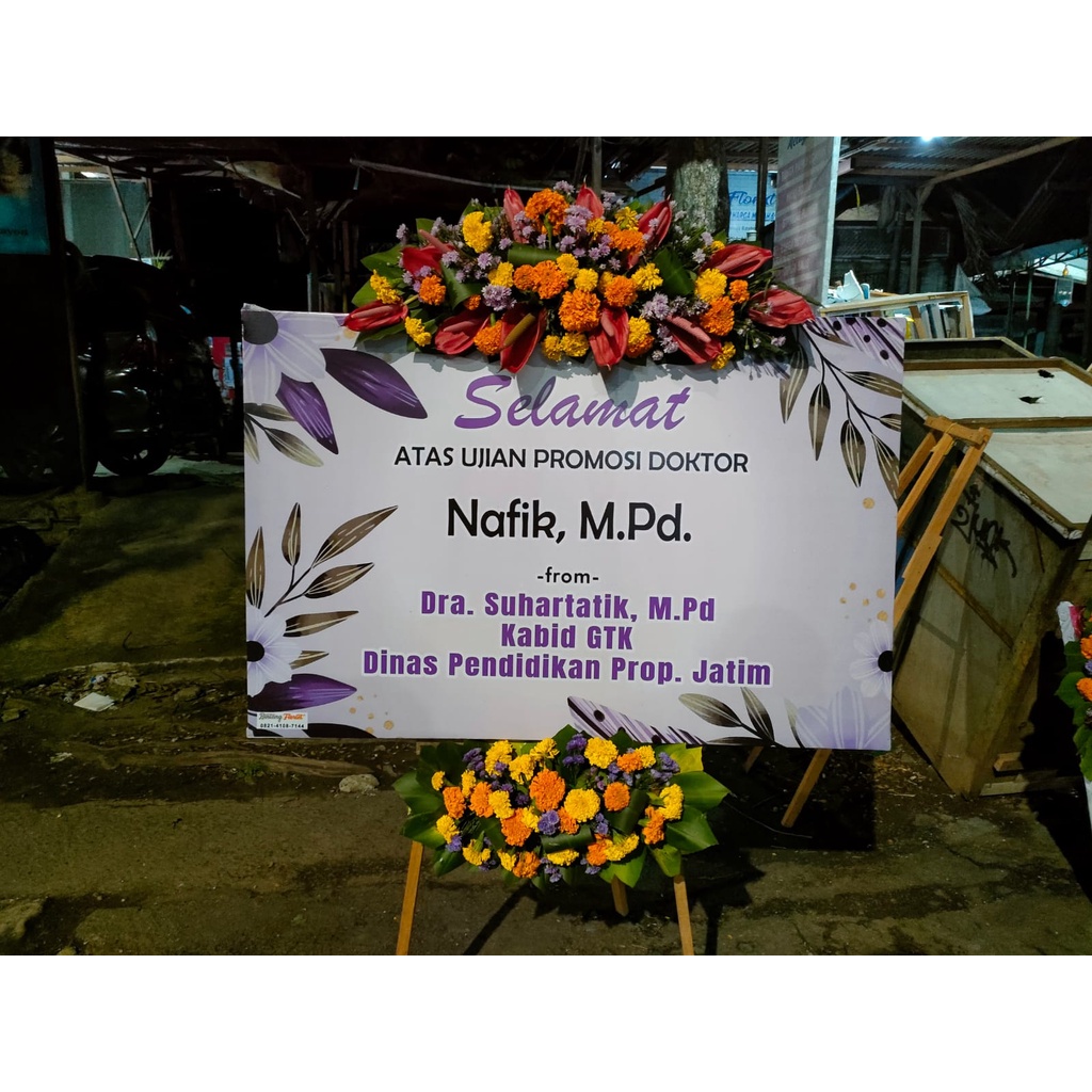 Jual Bintang Florist - Papan Bunga Mini / Papan Bunga Indoor / Papan ...