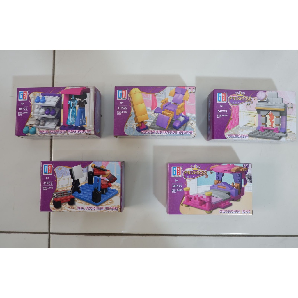 Jual BLOCK PRINCESS BUILDING TOY GREAT FRIEND | Shopee Indonesia