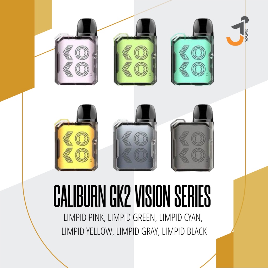 Jual CALIBURN GK2 VISION SERIES LE 690mAh POD KIT AUTHENTIC BY UWELL ...