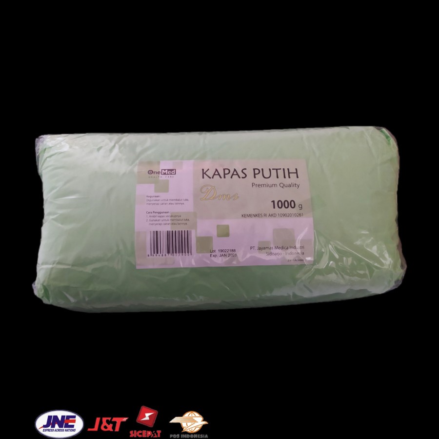 Jual Kapas Putih 1 kg Onemed Premium Quality | Shopee Indonesia
