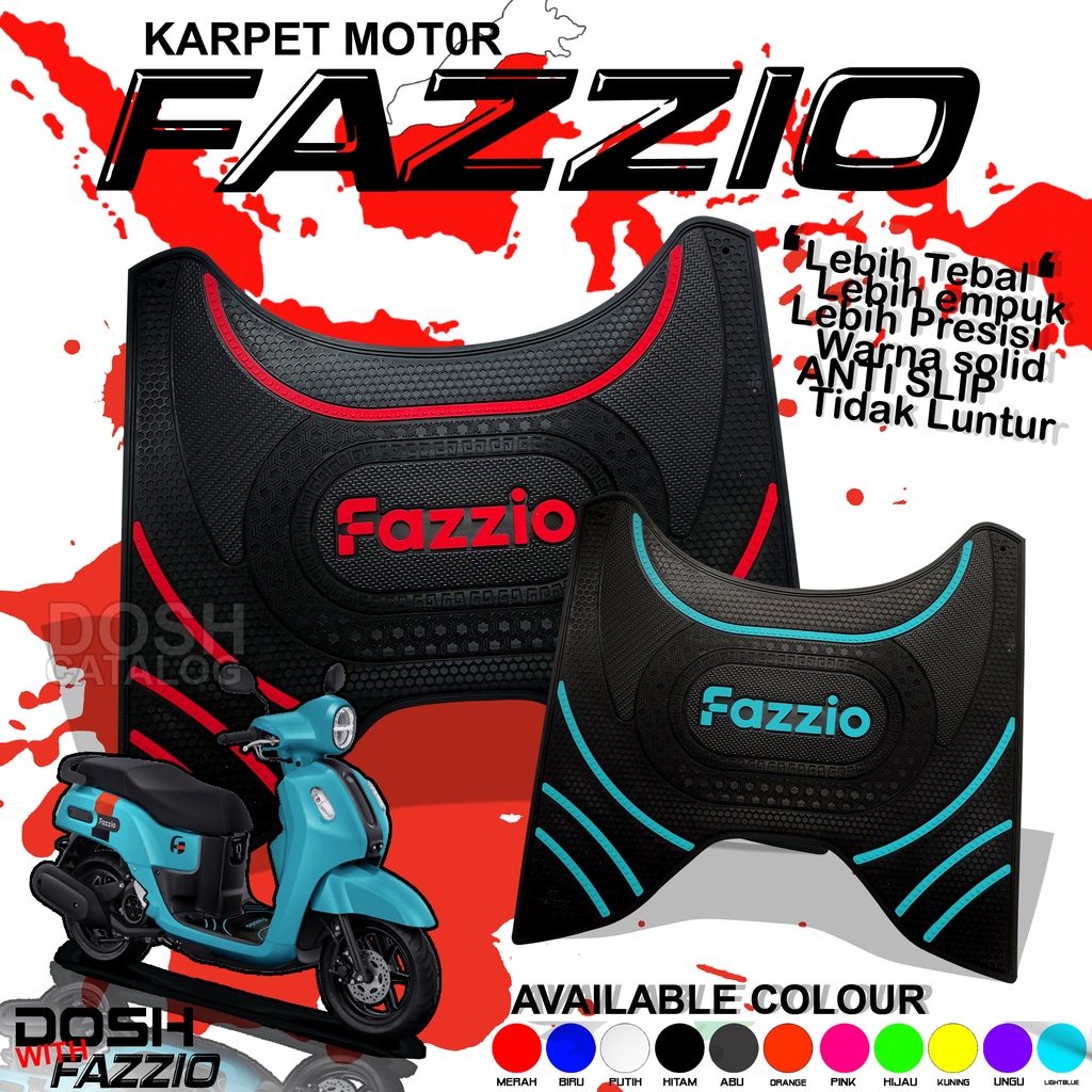 Jual Karpet Motor Fazzio Aksesoris Fazzio Karpet Fazzio Variasi Motor ...