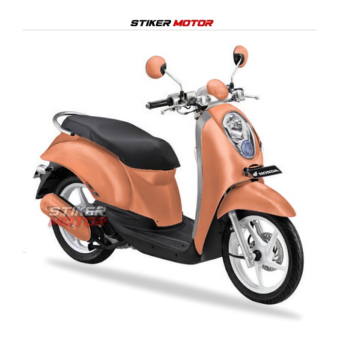Jual DECAL STIKER FULLBODY SCOOPY KARBU LAMA VARIASI WARNA PASTEL FULL STICKER SCOOPY 2010 2011 ...