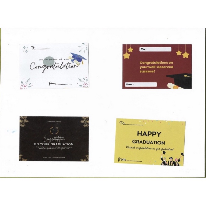 Jual GREETING CARD GRADUTION KARTU UCAPAN WISUDA GIFT CARD | Shopee ...