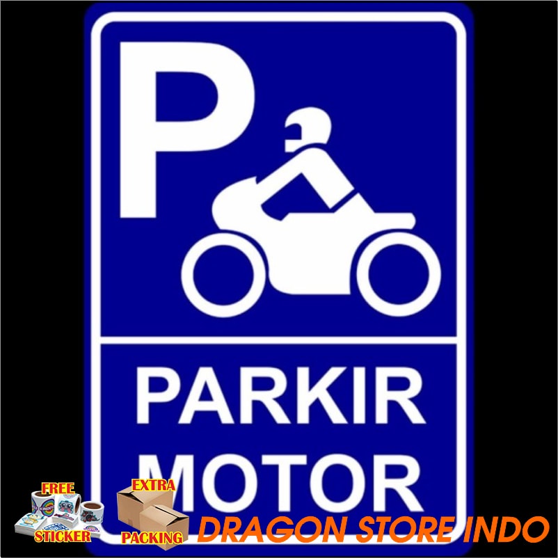 Jual Grosir Custom Rambu Parkir. Parkir Motor Mobil. Area Parkir ...