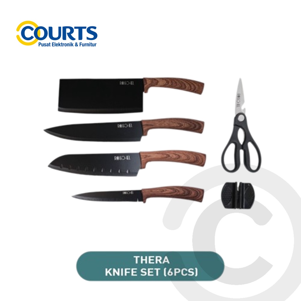 Jual PISAU SET ROSCHEL- THERA KNIFE SET 6pcs RTK-206 | Shopee Indonesia