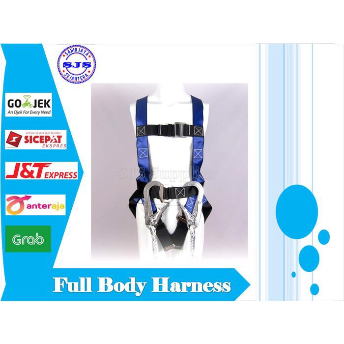 Jual Full Body Harness Double Single Big Hook Ecofit plus Tali Dada ...