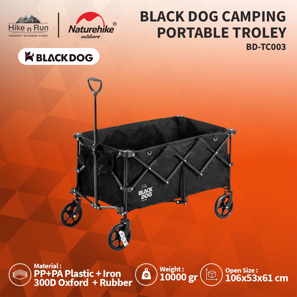 Jual Troli Camping Lipat Blackdog BD-TC003 Portable Camping Trolley ...