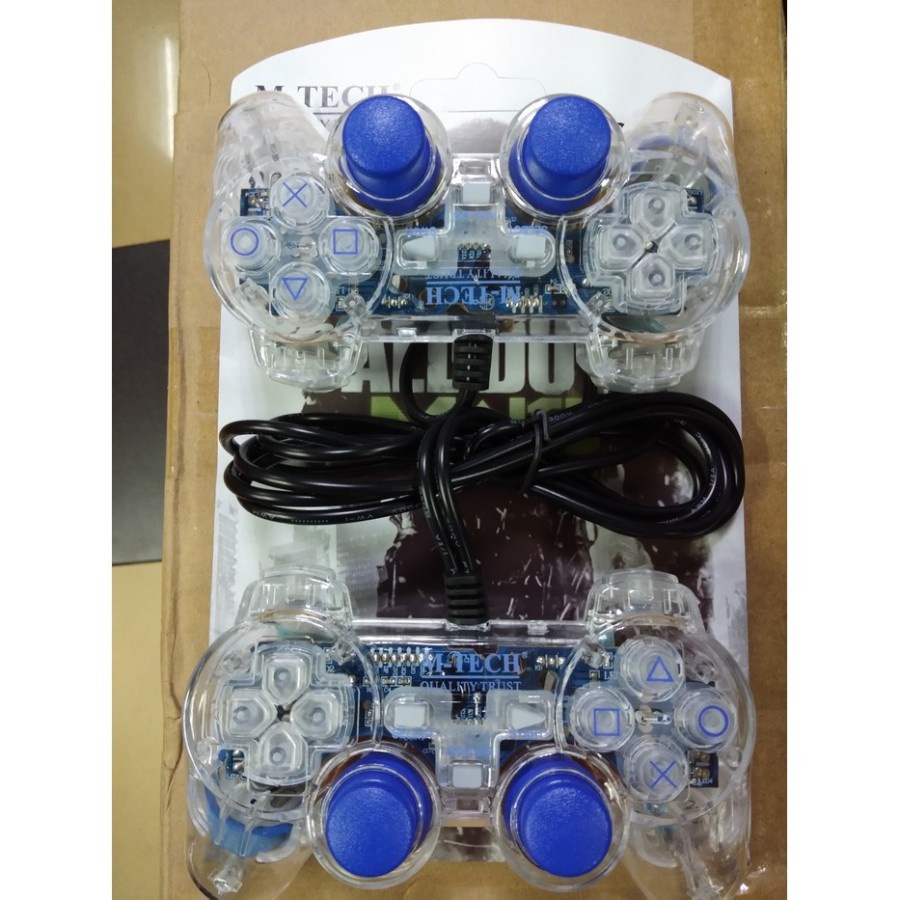 Jual Gamepad Double Transparan / Joystik / Stick Laptop & PC | Shopee ...