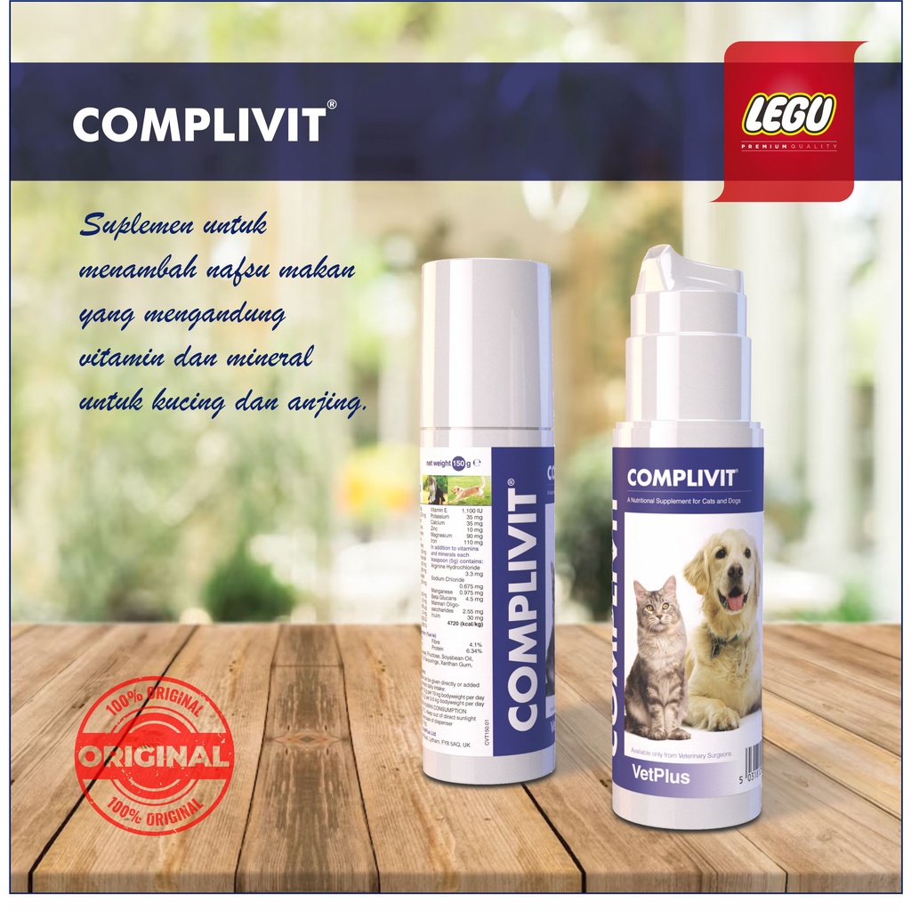 Jual Vetplus Complivit, ukuran 150 ml, TERMURAH ! | Shopee Indonesia