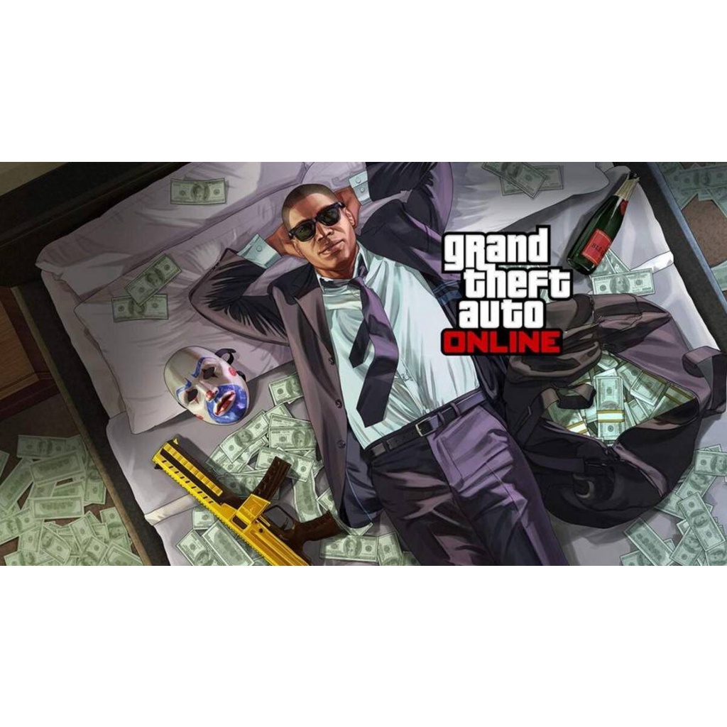 Jual Grand Theft Auto V GAME PC Booster Dollar Deluxe ( GTA V / GTA 5 ...