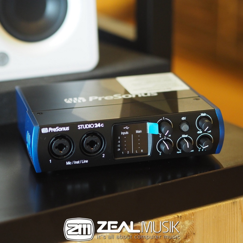 Jual Presonus Studio 24C USB Audio Interface Type C - Zeal Musik Jogja ...