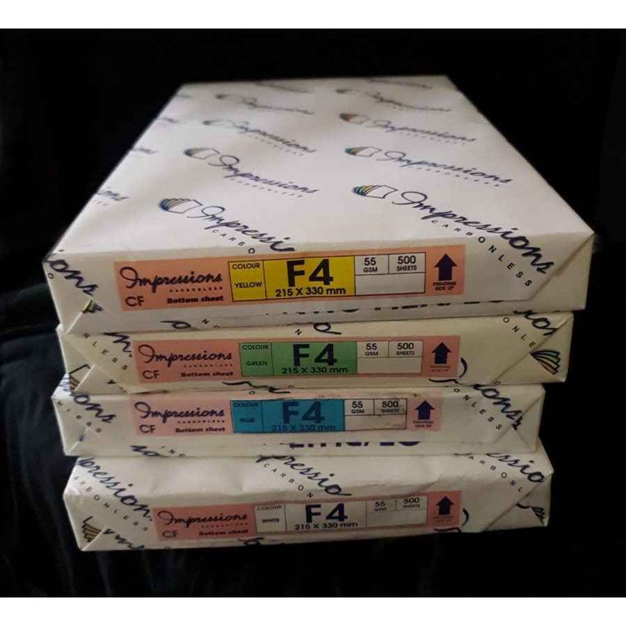 Jual Kertas NCR Impression Bottom All Warna | per rim | Shopee Indonesia