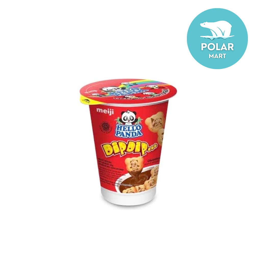 Jual Meiji Hello Panda Dip Dip Chocolate 20 Gram | Shopee Indonesia