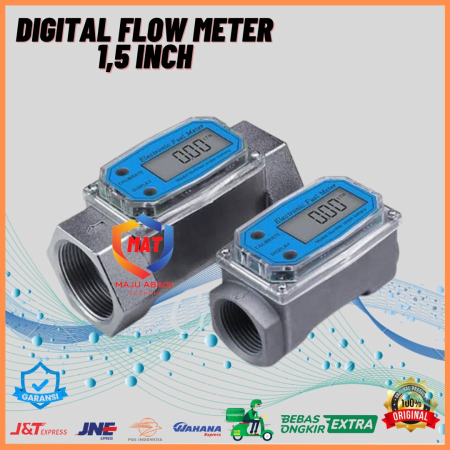 Jual DIGITAL FLOW METER TURBINE 1,5 INCH FLOW METER SOLAR/AIR DIGITAL 1 ... Jual DIGITAL FLOW METER TURBINE 1,5 INCH FLOW METER SOLAR/AIR DIGITAL 1 ...