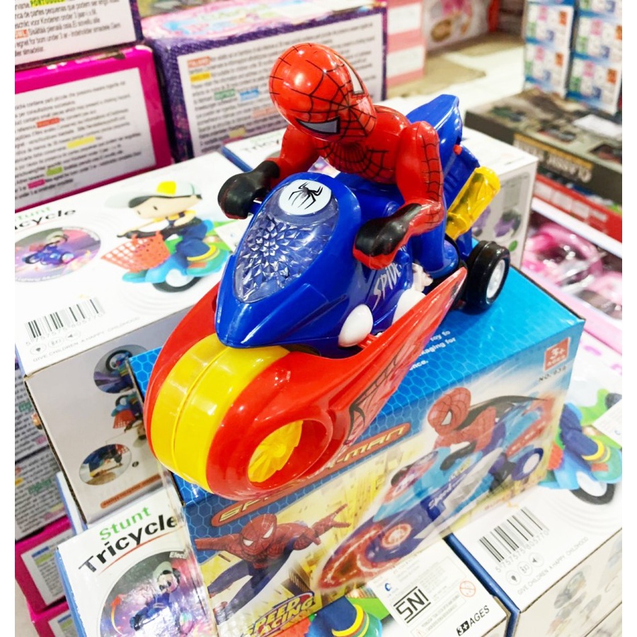 Jual Mainan Spiderman Motor Racing / Spiderman Speed Racing 939 ...