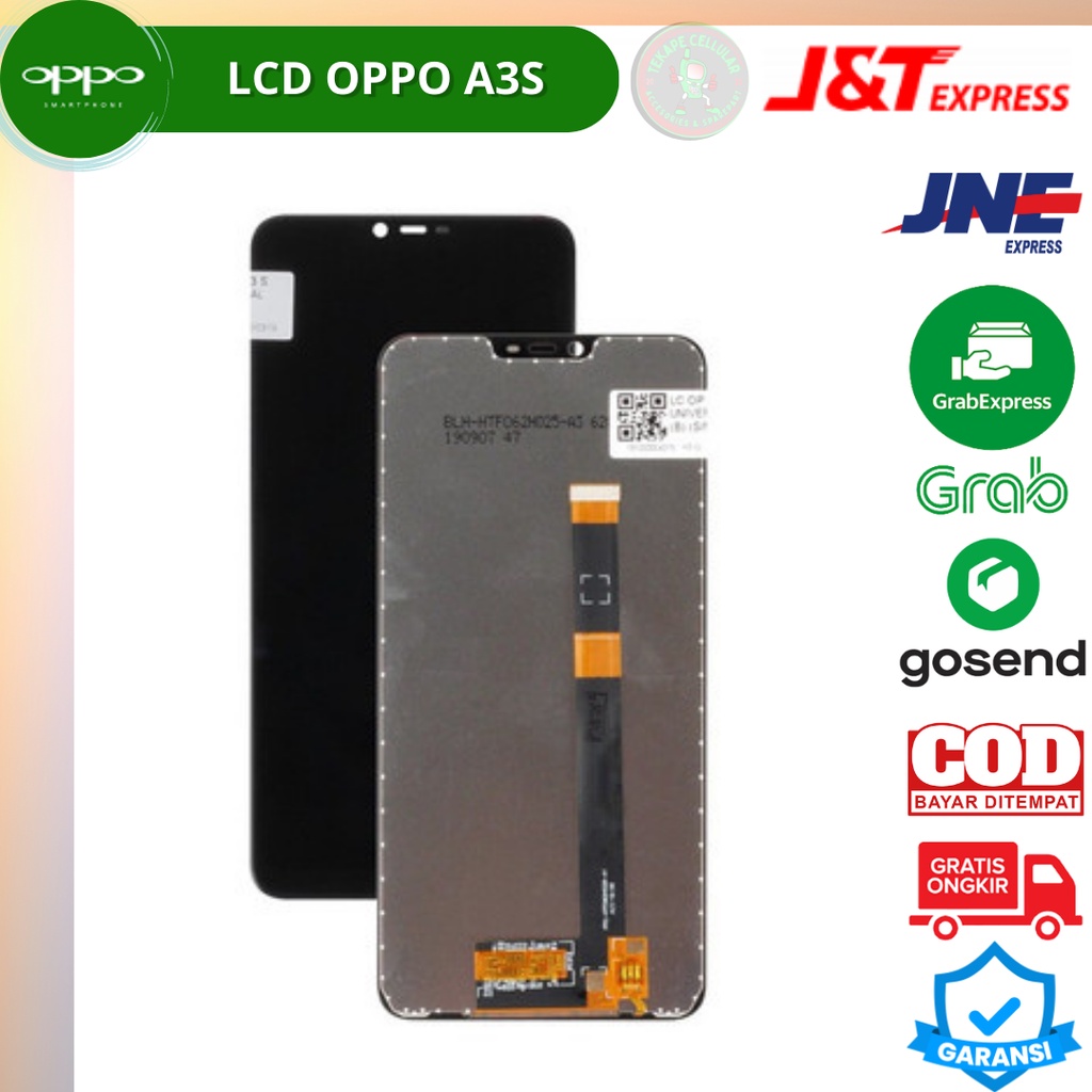 Jual Lcd Oppo A3s Biasa original oem bergaransi | Shopee Indonesia