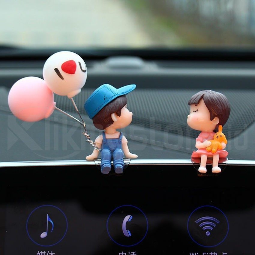 Jual Boneka Couple Dashboard Mobil Pajangan Kartun Pasangan Car ...