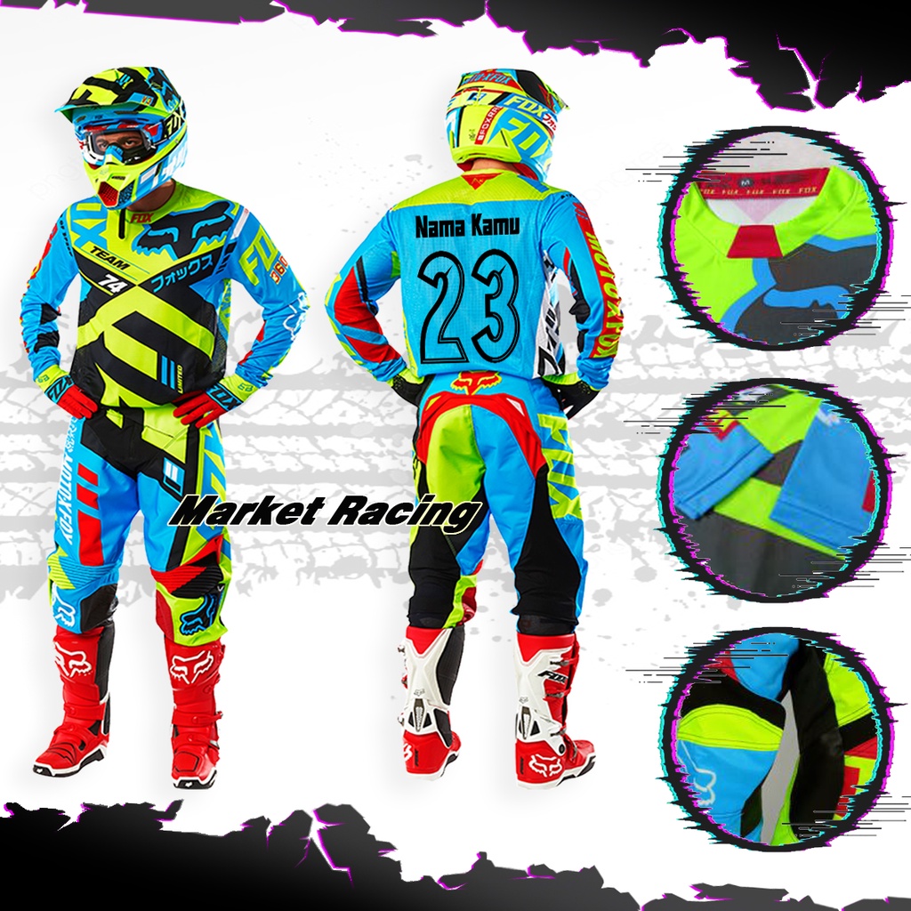 Jual pakaian baju jersey jerset celana motor trail cross motorcross ...