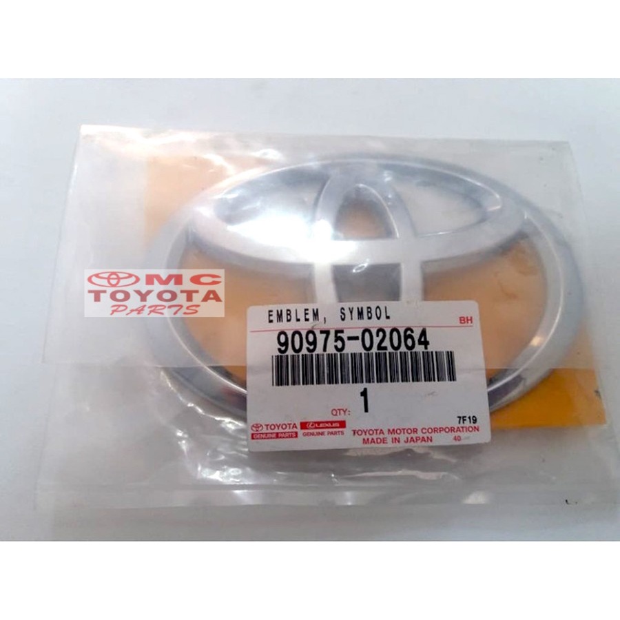 Jual Emblem Logo Grill Grille Radiator Toyota Depan Etios Camry previa ...
