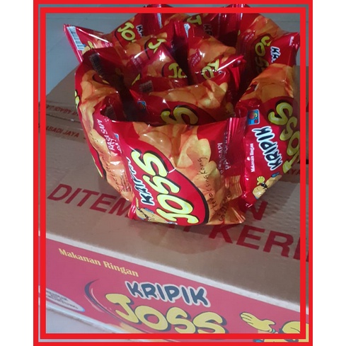 Jual Kripik Joss Sapi Panggang | Snack keripik Singkong 1 renceng ...