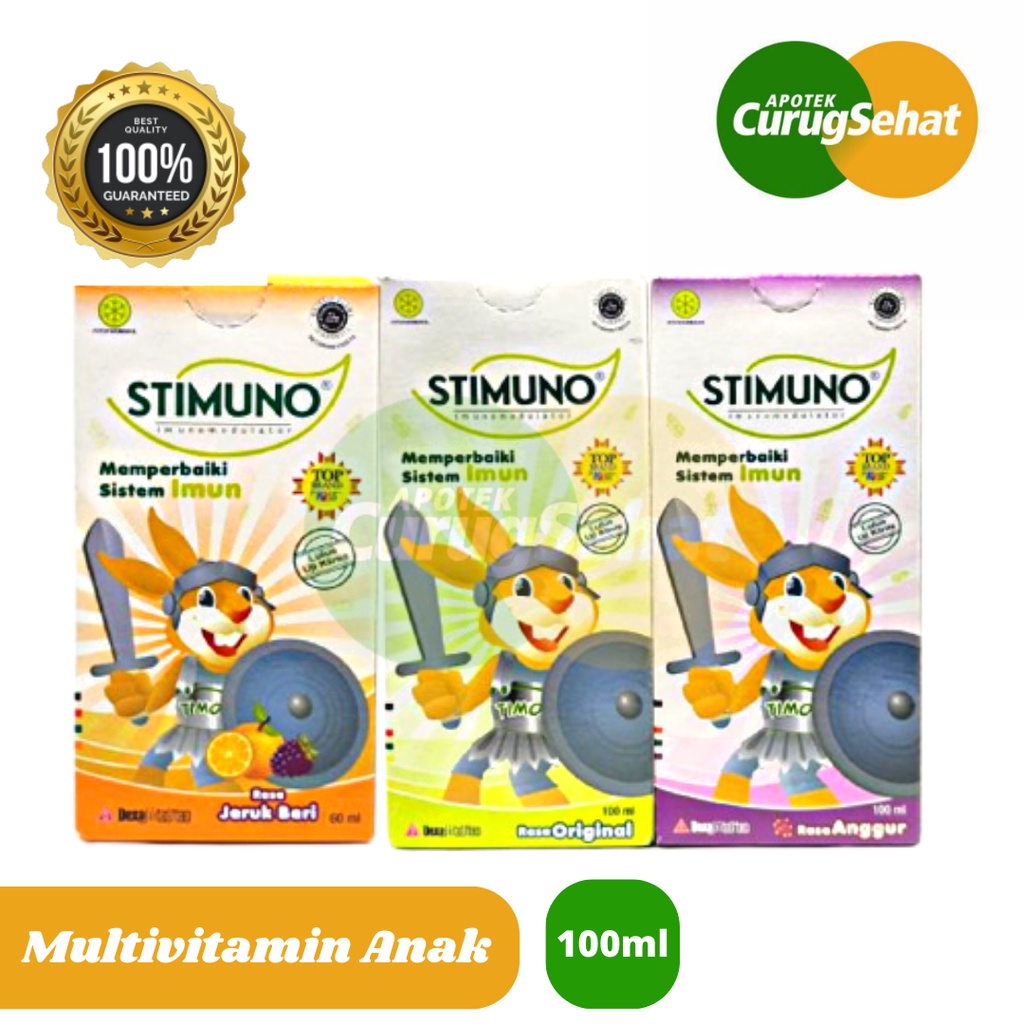 Jual Stimuno Sirup All Varian (100ml) | Shopee Indonesia