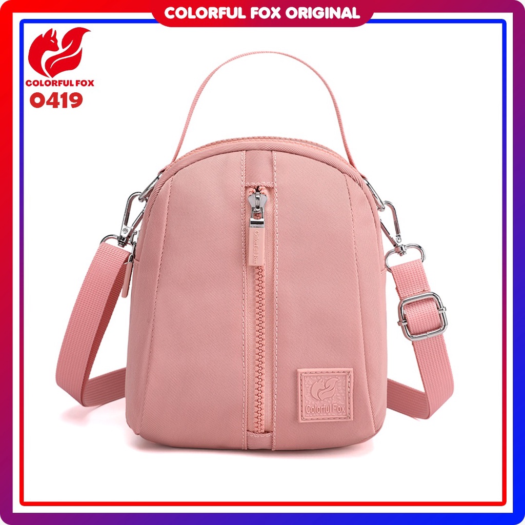 Jual Tas original - Tas selempang colorful fox 0419 produk Original ...