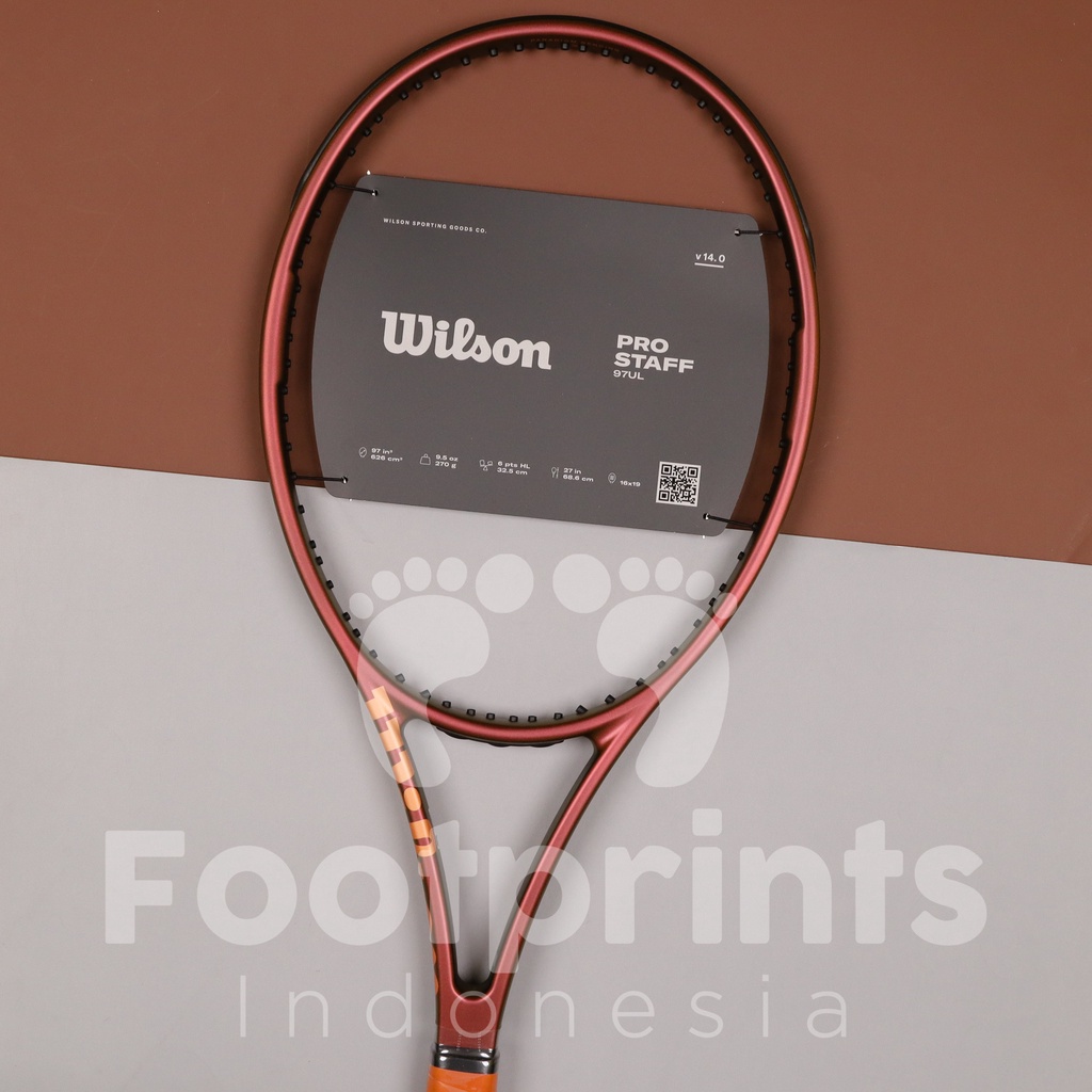 Jual Raket Tenis Wilson Pro Staff 97UL v14 Tennis Racket 270 gr Original | Shopee Indonesia